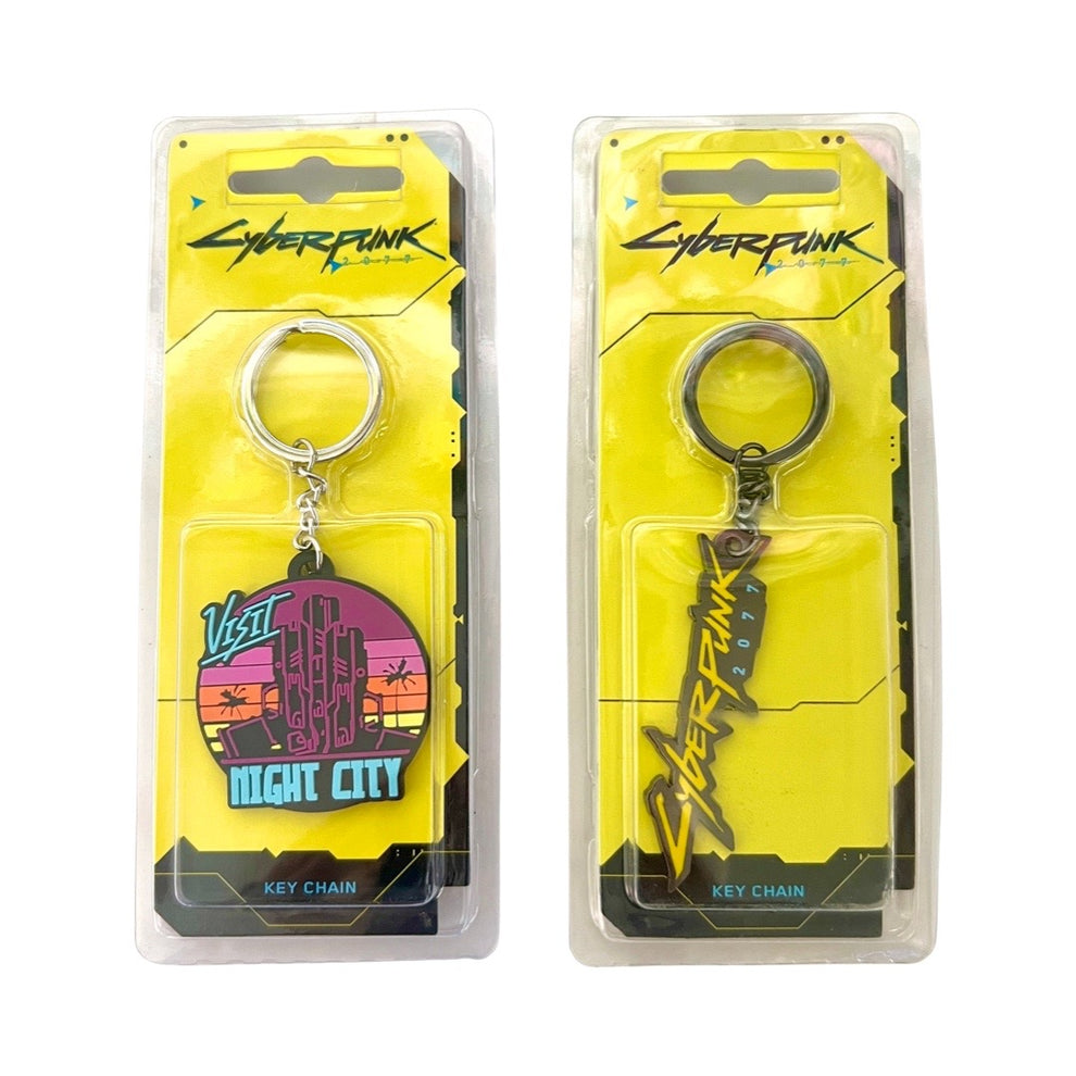Cyberpunk 2077 Keychain – GeekyGlamorous